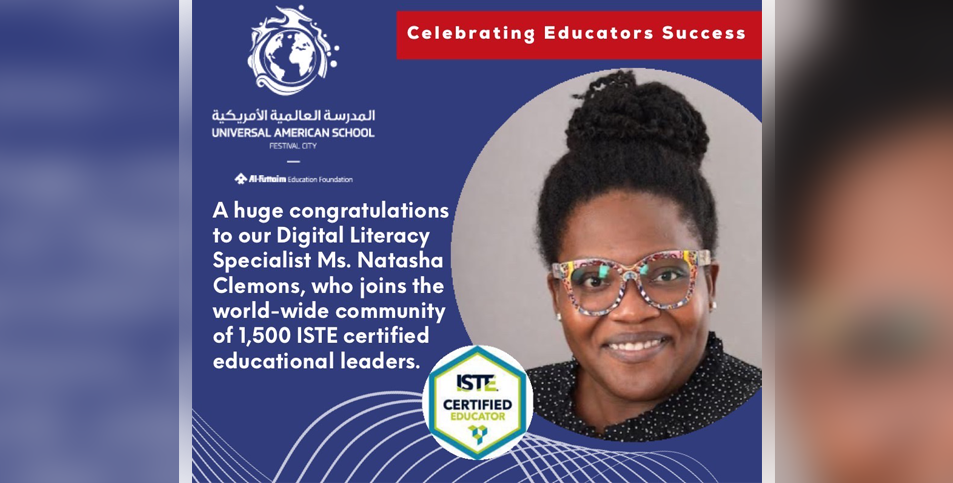 A huge congratulations to our Digital Literacy Specialist Ms. Natasha ...